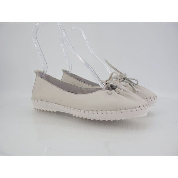Bos. & Co. | Shoes | Bos Co Osaka Slipon Sneaker Size 4 9 White Leather ...